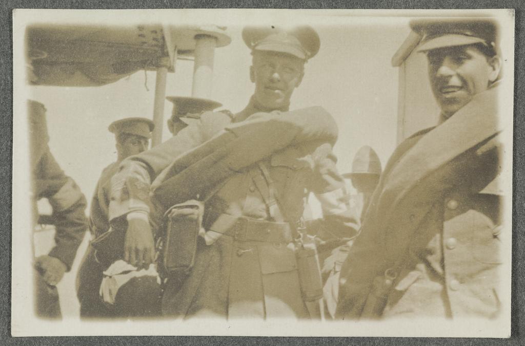 Captain Tony in full war paint | Hocken Digital Collections