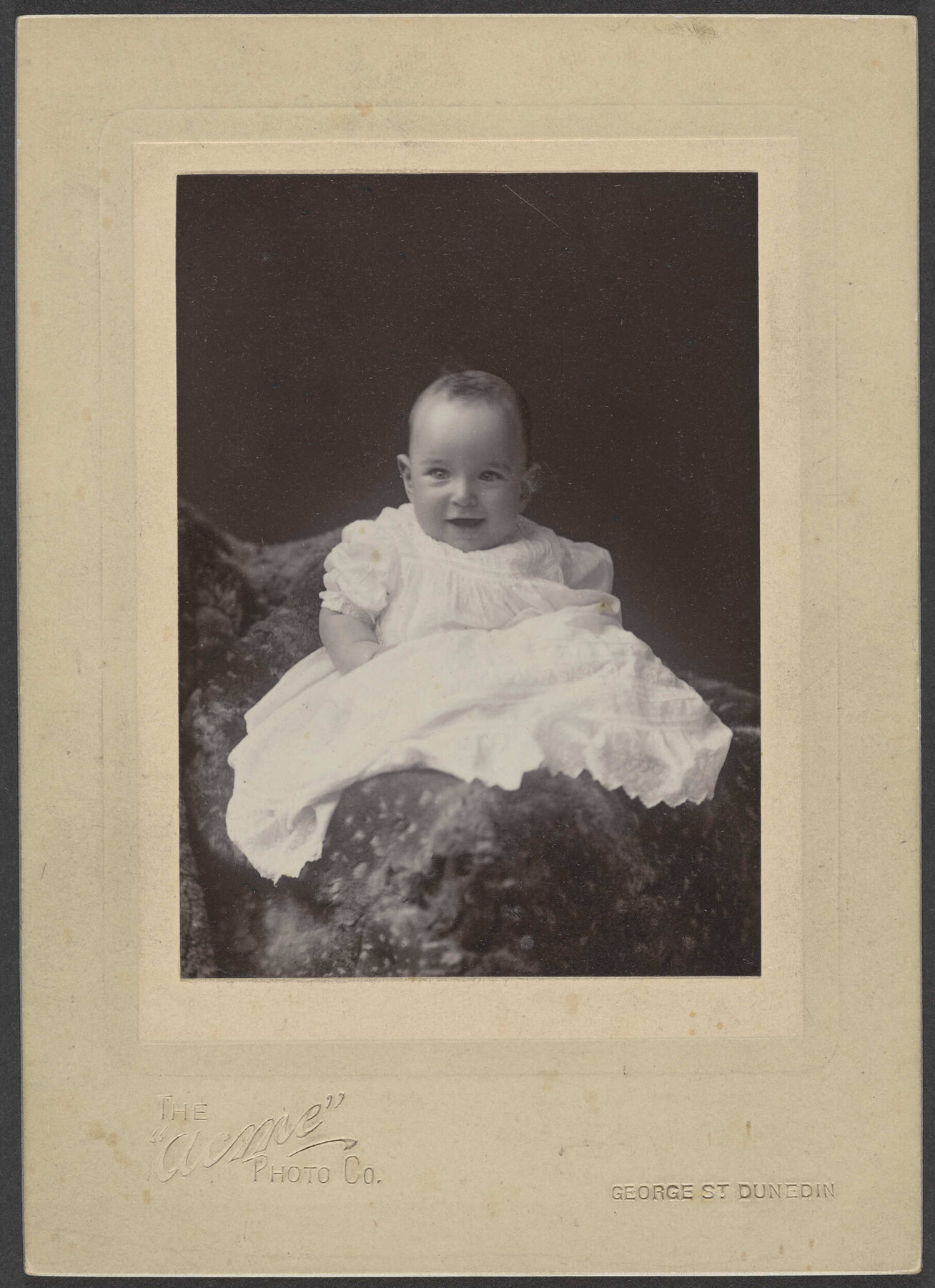 Charles Brasch aged six months | Hocken Digital Collections