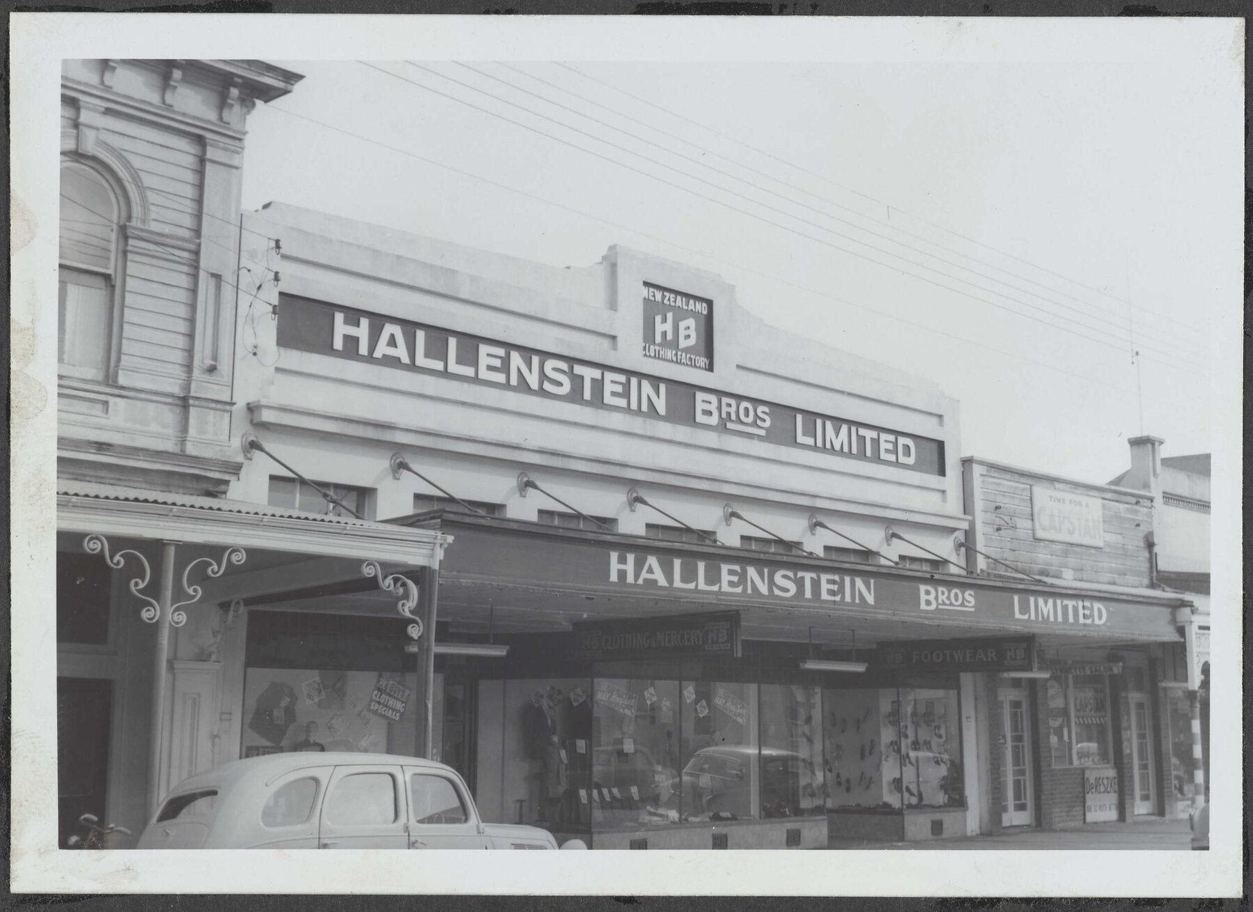 Hallenstein Brothers branch premises, Westport | Hocken Digital Collections