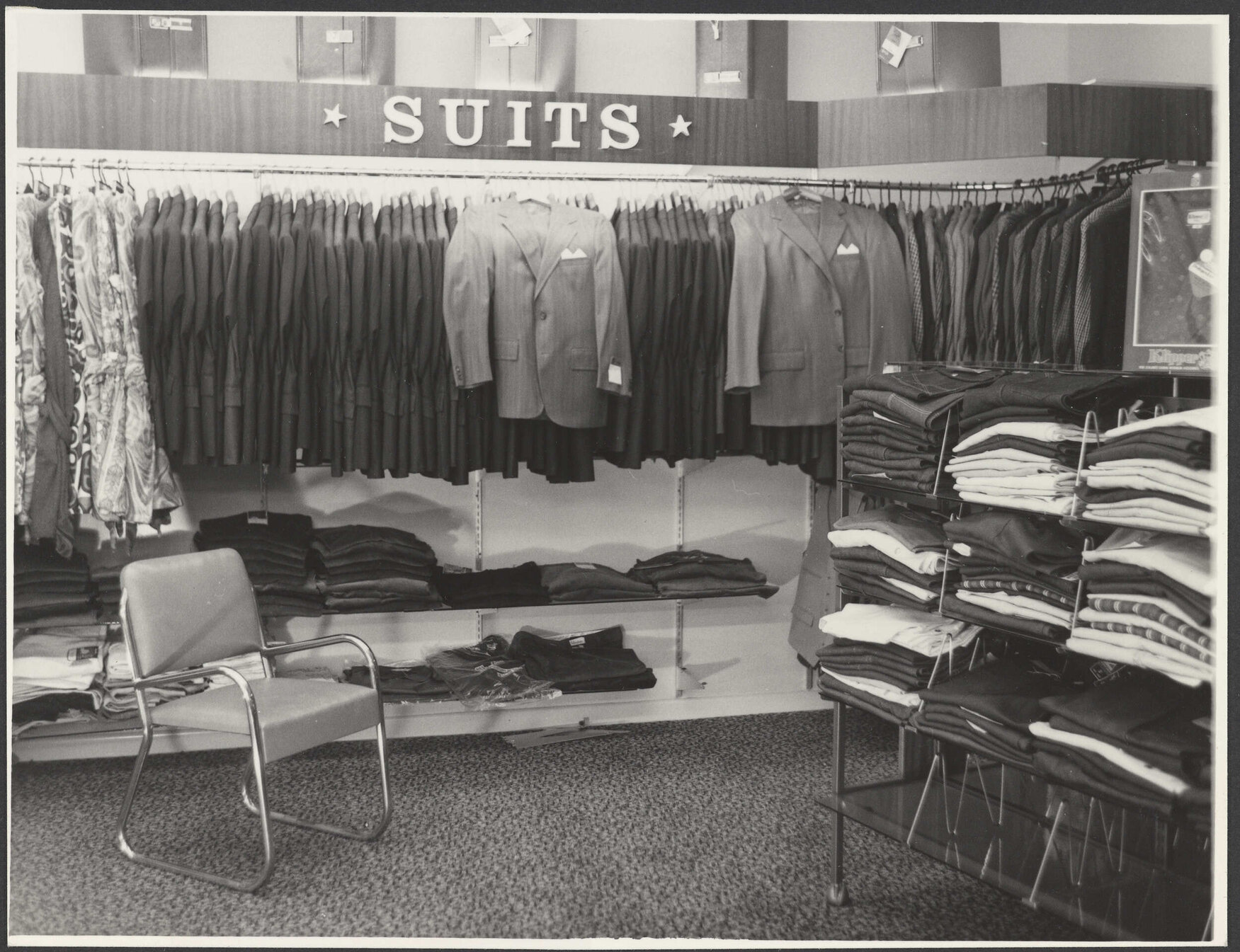 Hallensteins store interior, Timaru | Hocken Digital Collections